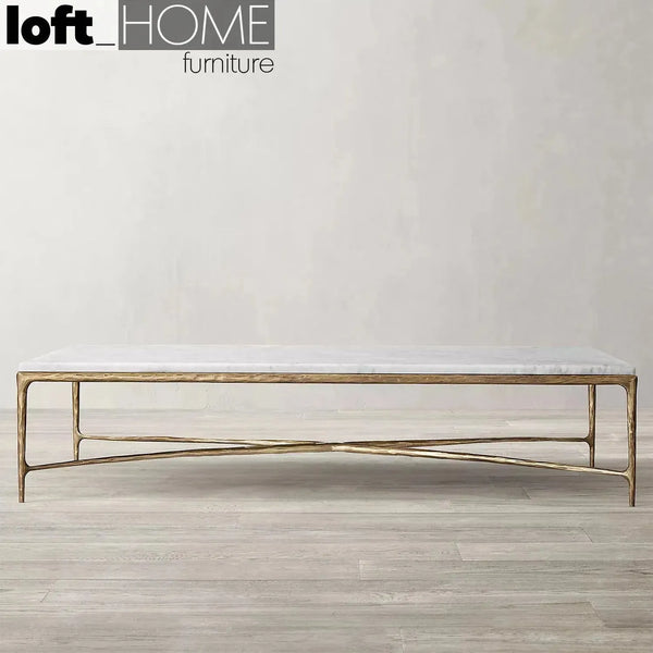 Minimalist Marble Coffee Table THADDEUS – LOFT HOME