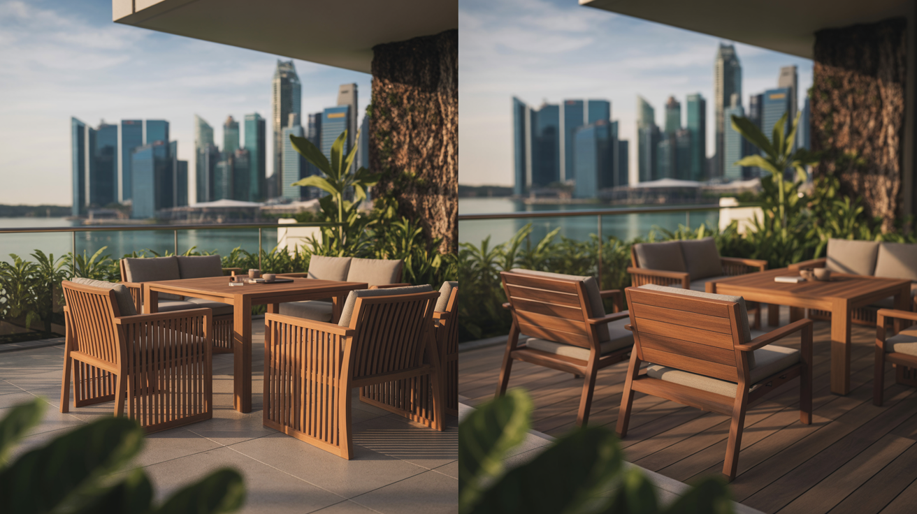 Teak vs Acacia: Which Wood Lasts Longer Outdoors? – LOFT HOME
