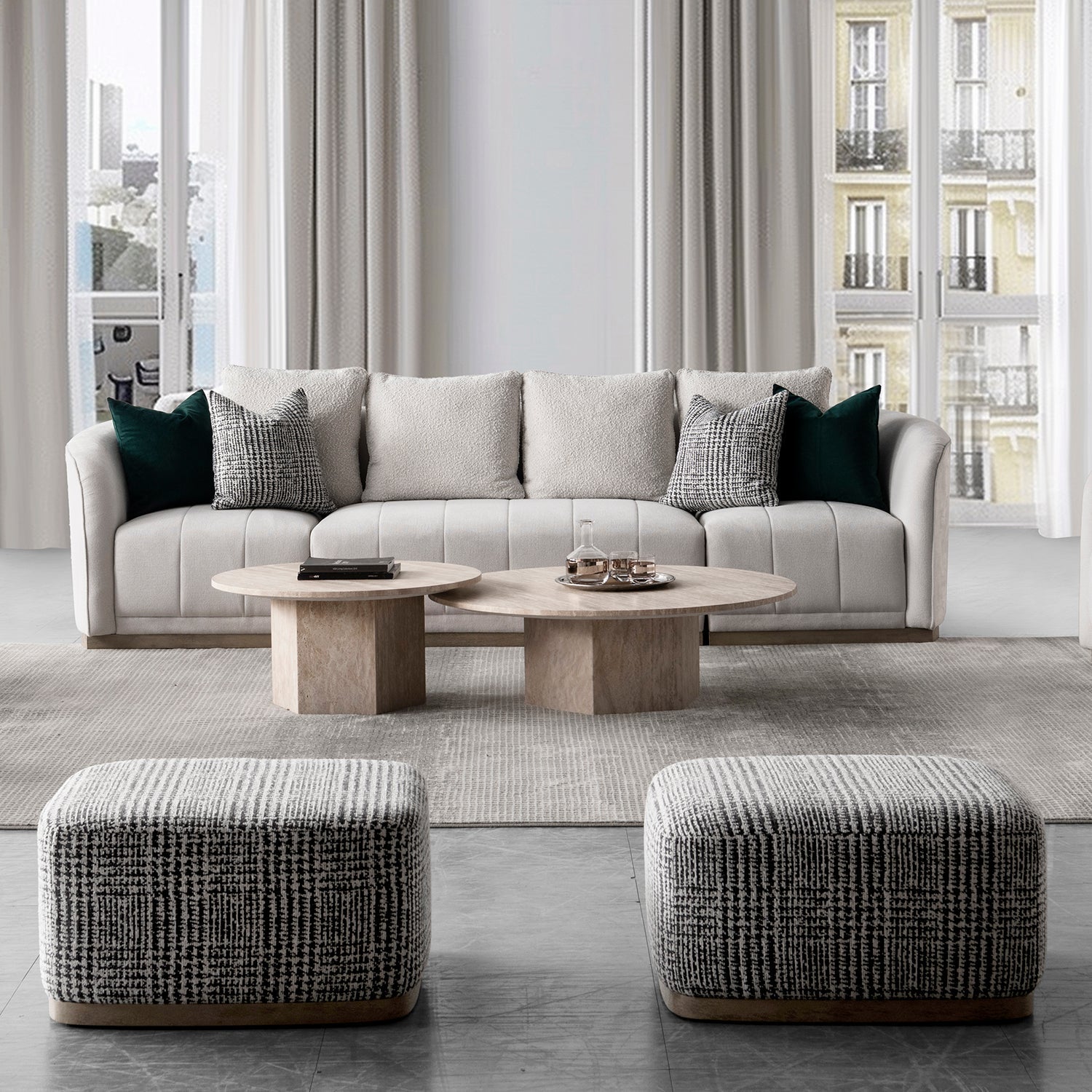 Japandi Ottomans Singapore | Stylish Comfortable Minimalist – LOFT HOME
