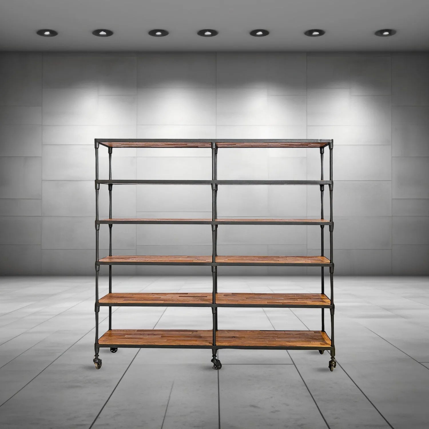 Castor Wheel Shelves Singapore | Mobile Stylish Functional – LOFT HOME