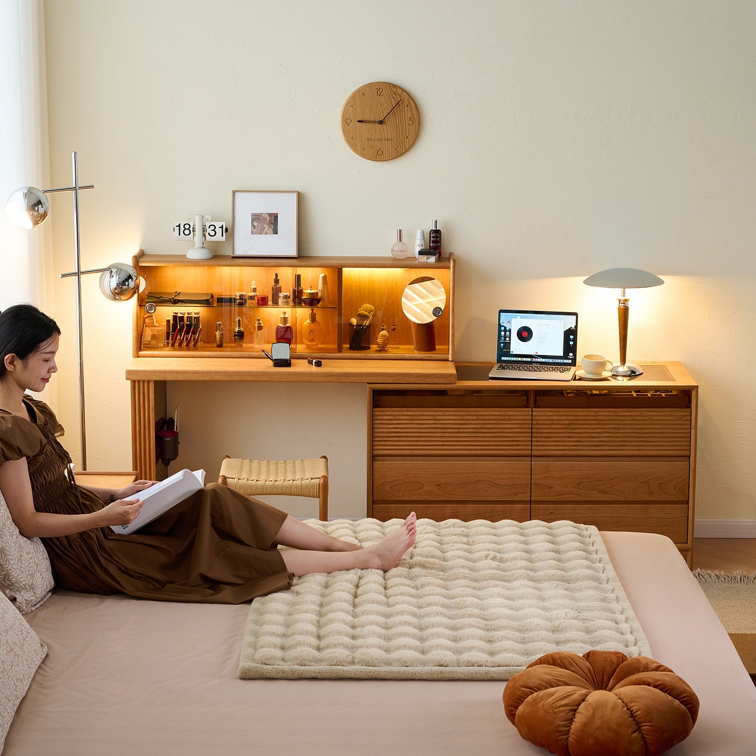 Dressing Tables with LED Light in Singapore | Modern & Bright – LOFT HOME