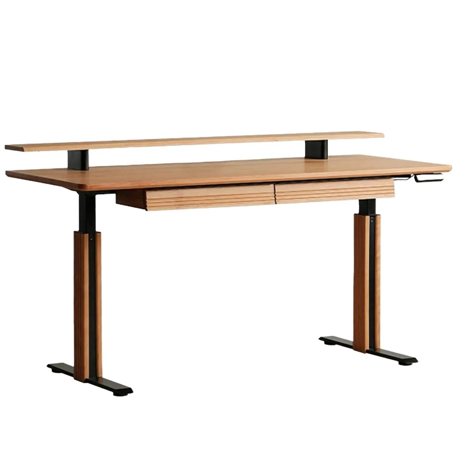 Scandinavian Sintered Stone Electric Height Adjustable Study Table ENC ...