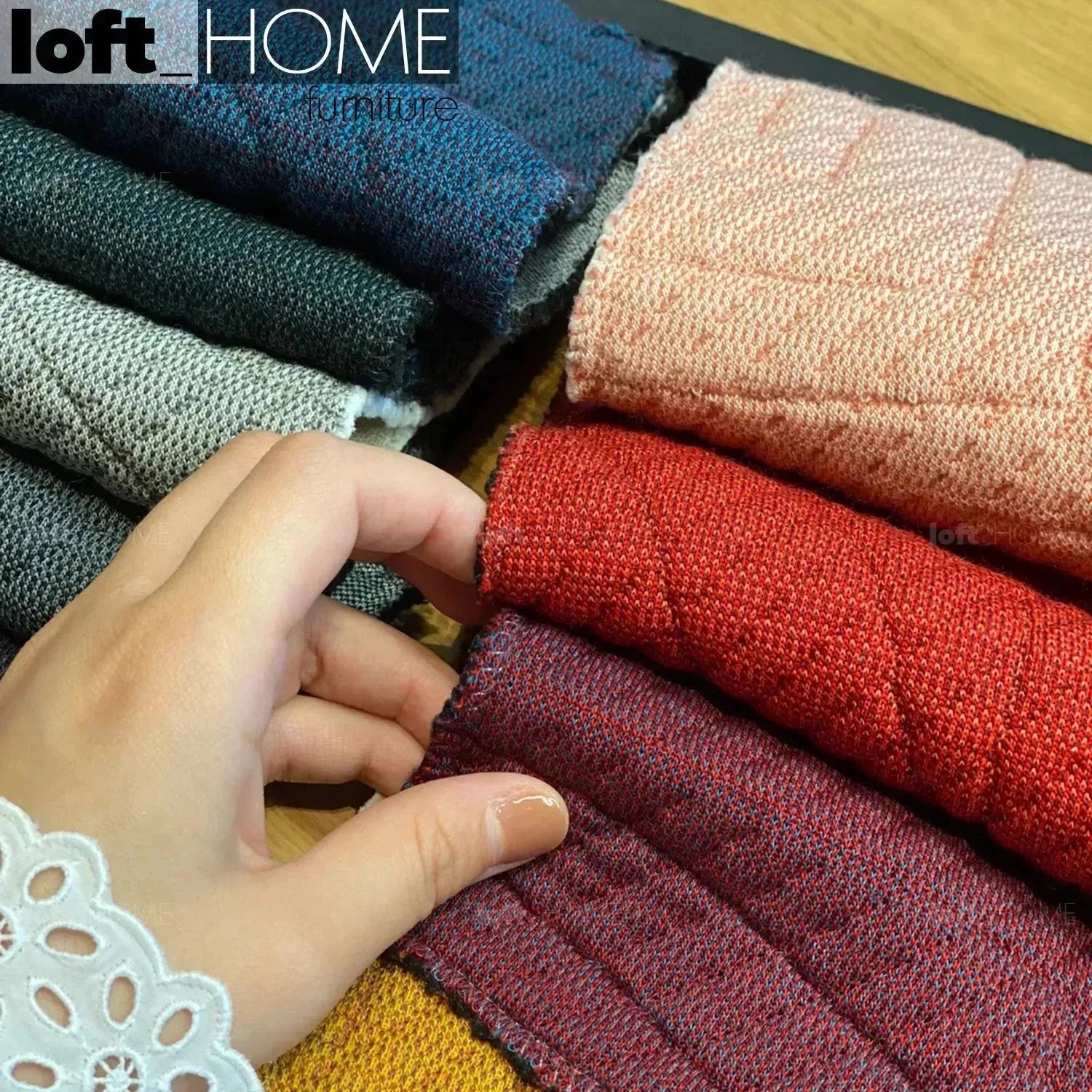 Contemporary Fabric 2 Seater Sofa CONCH APPA – LOFT HOME