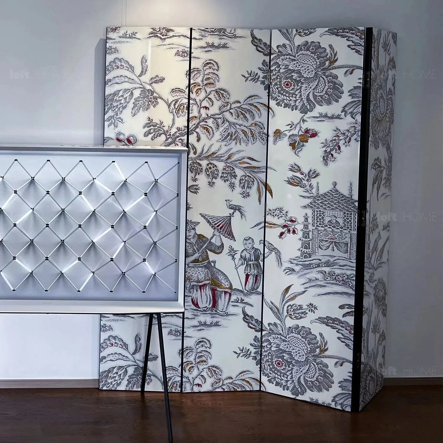 Eclectic Wood Divider LOTUS – LOFT HOME