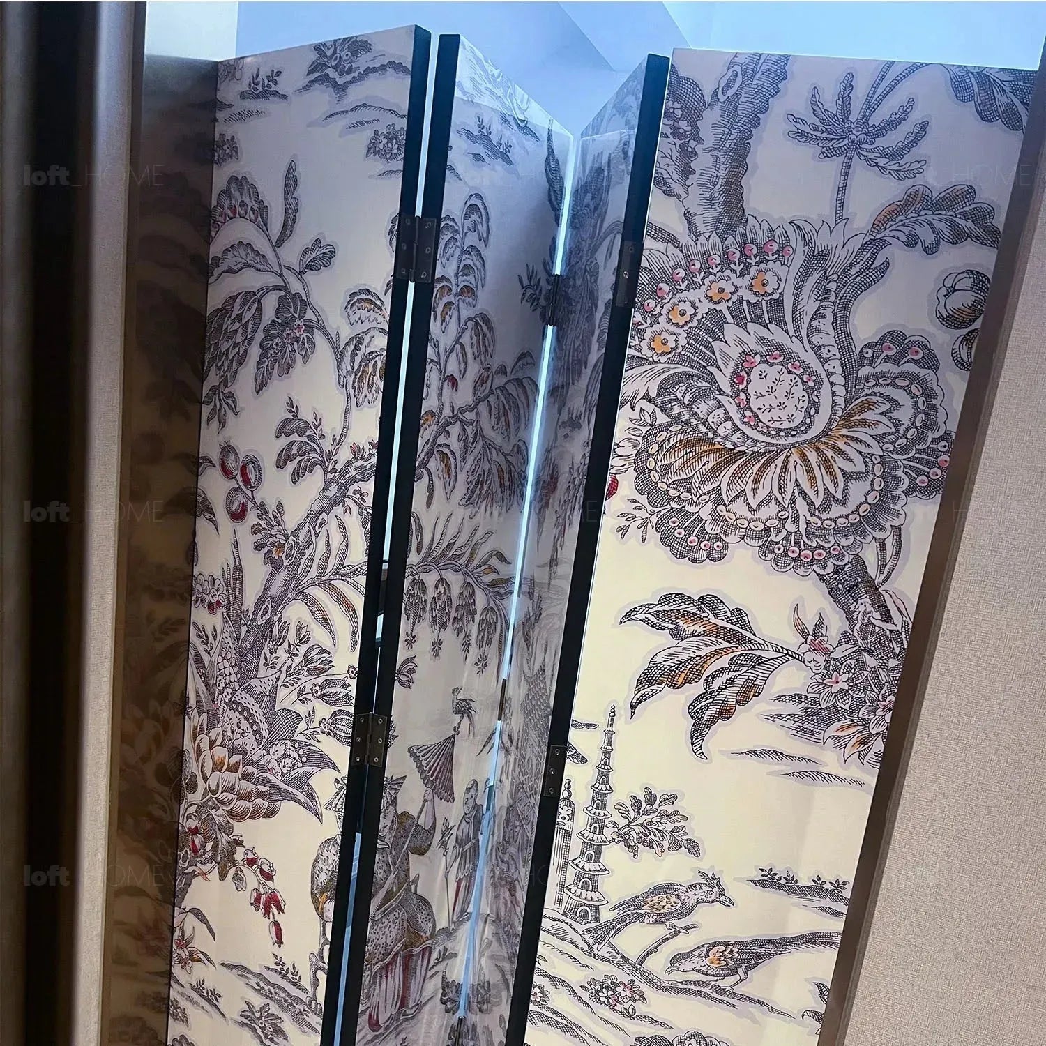 Eclectic Wood Divider LOTUS – LOFT HOME