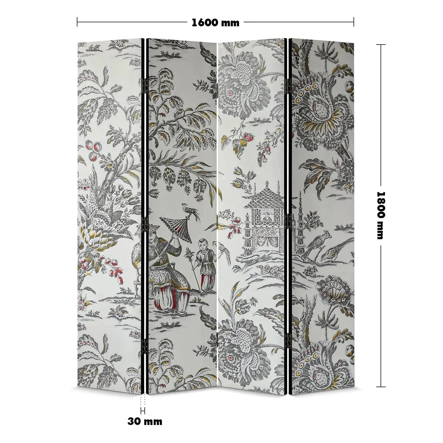 Eclectic Wood Divider LOTUS – LOFT HOME