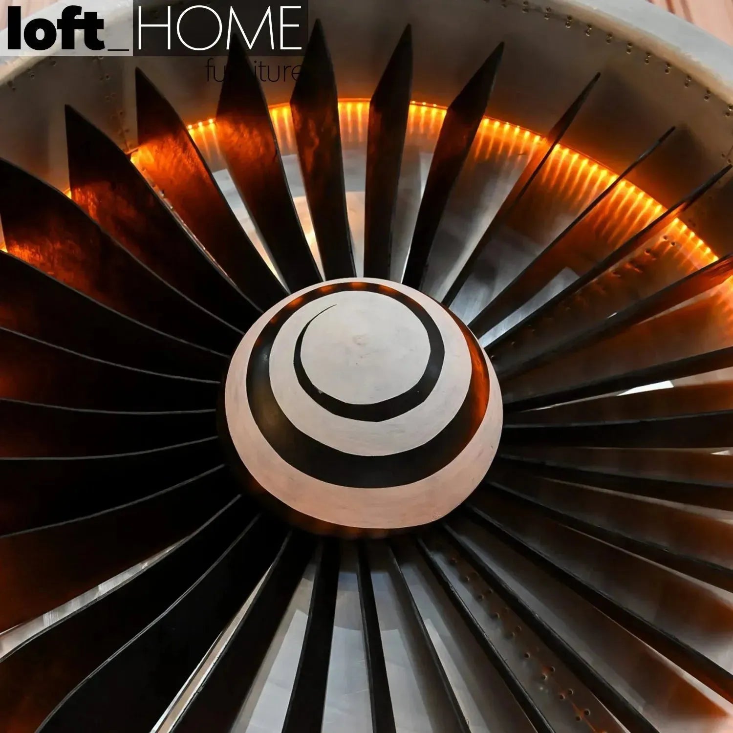 Industrial Aluminium Electric Engine Decor – LOFT HOME