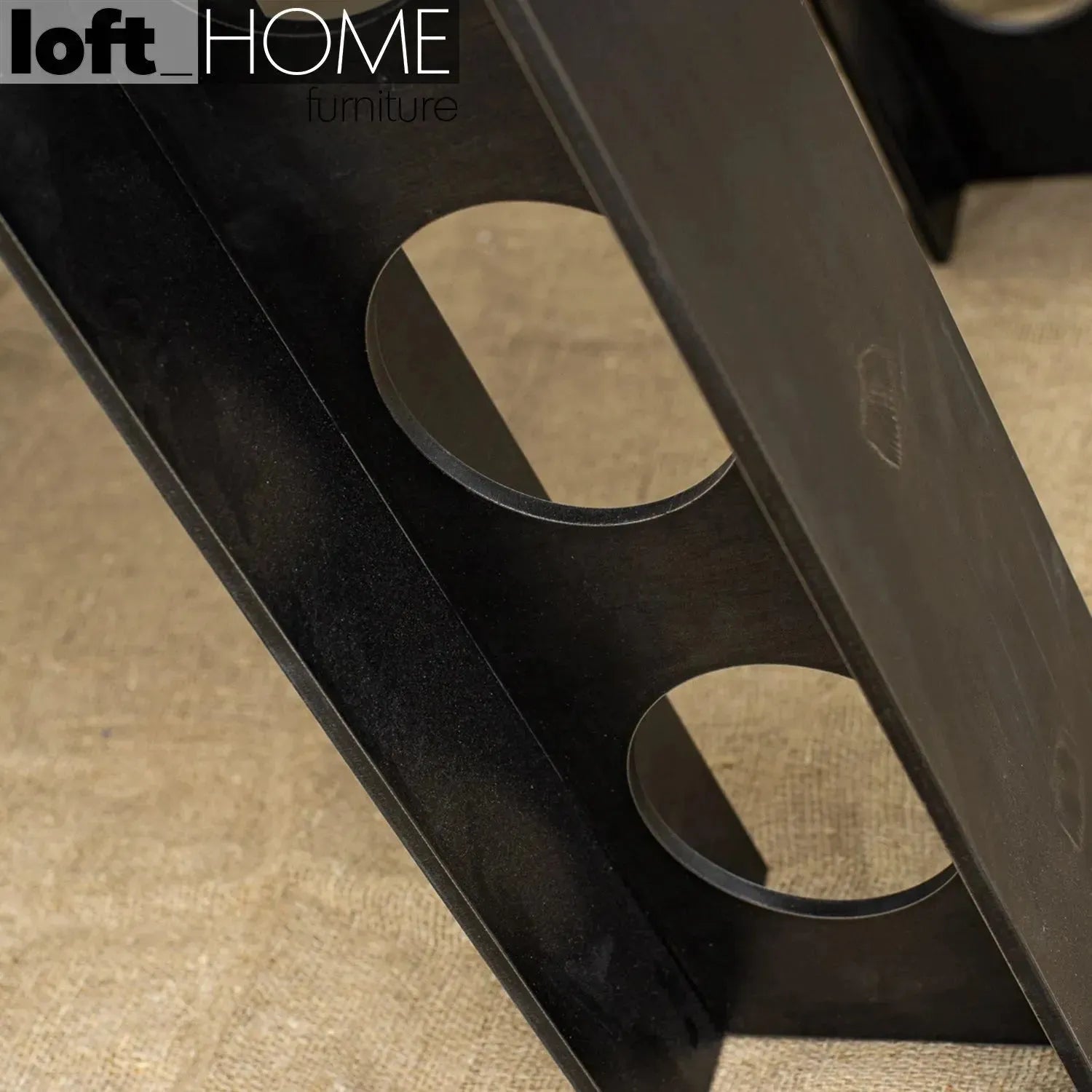 Industrial Aluminium Tempered Glass Study Table SKYWAY – LOFT HOME