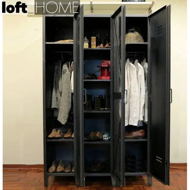 Industrial Steel Wardrobe MYSTEEL – LOFT HOME