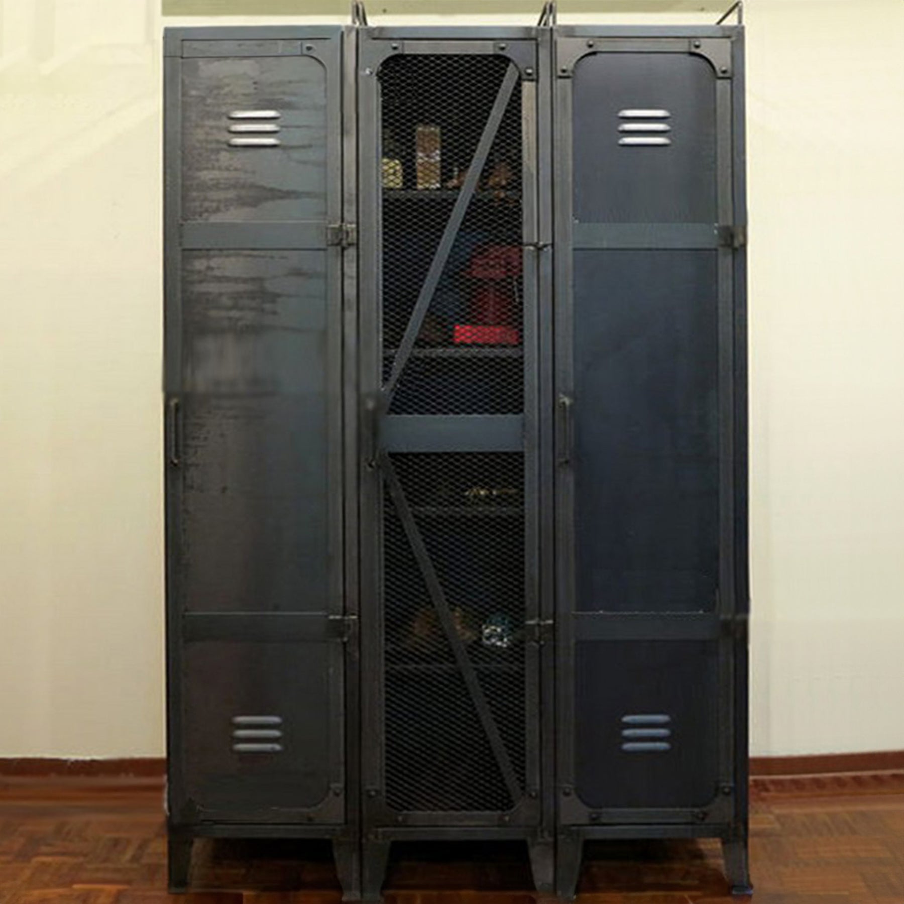 Industrial Steel Wardrobe MYSTEEL – LOFT HOME