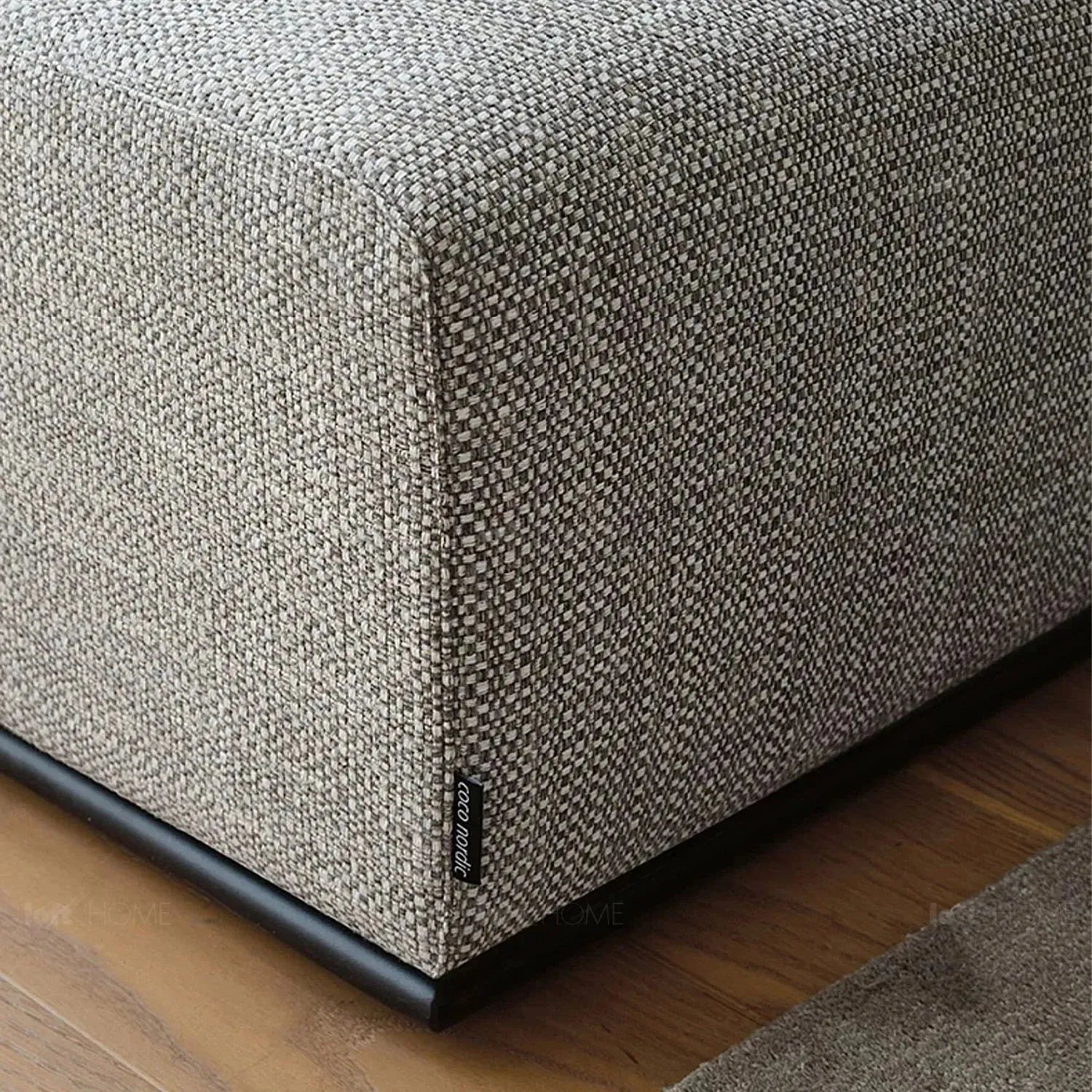 Minimalist Fabric Ottoman NEMO – LOFT HOME