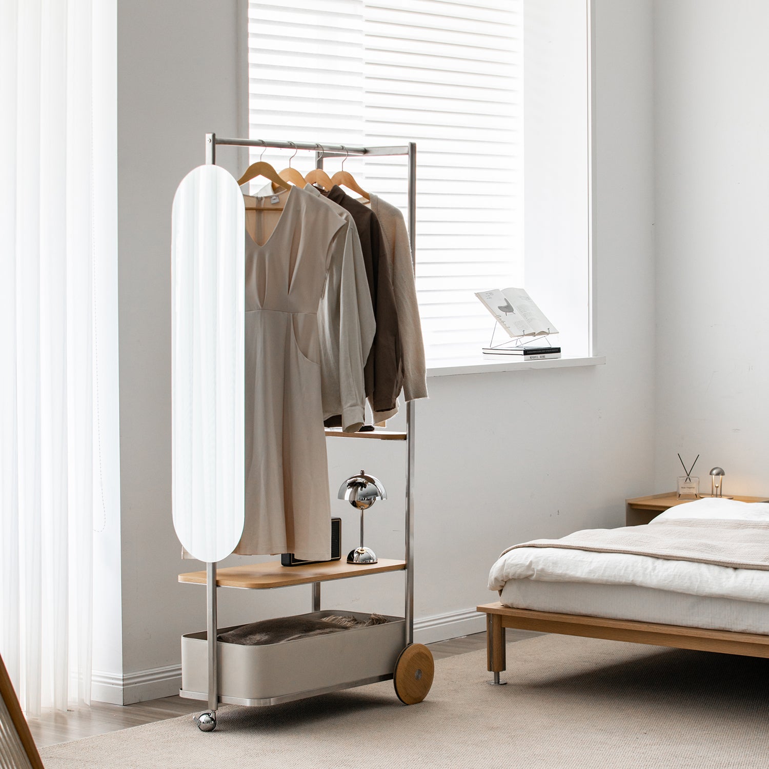 Minimalist Stainless Steel Clothes Hanger HERA – LOFT HOME