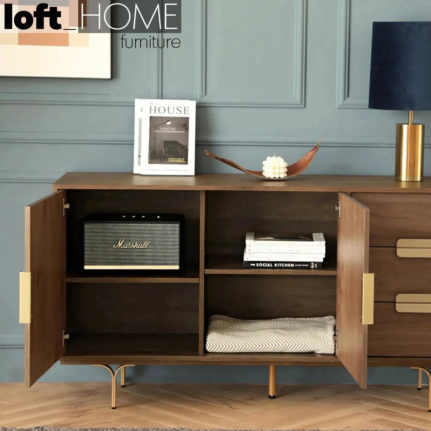 Modern Plywood Storage Cabinet GRETA – LOFT HOME