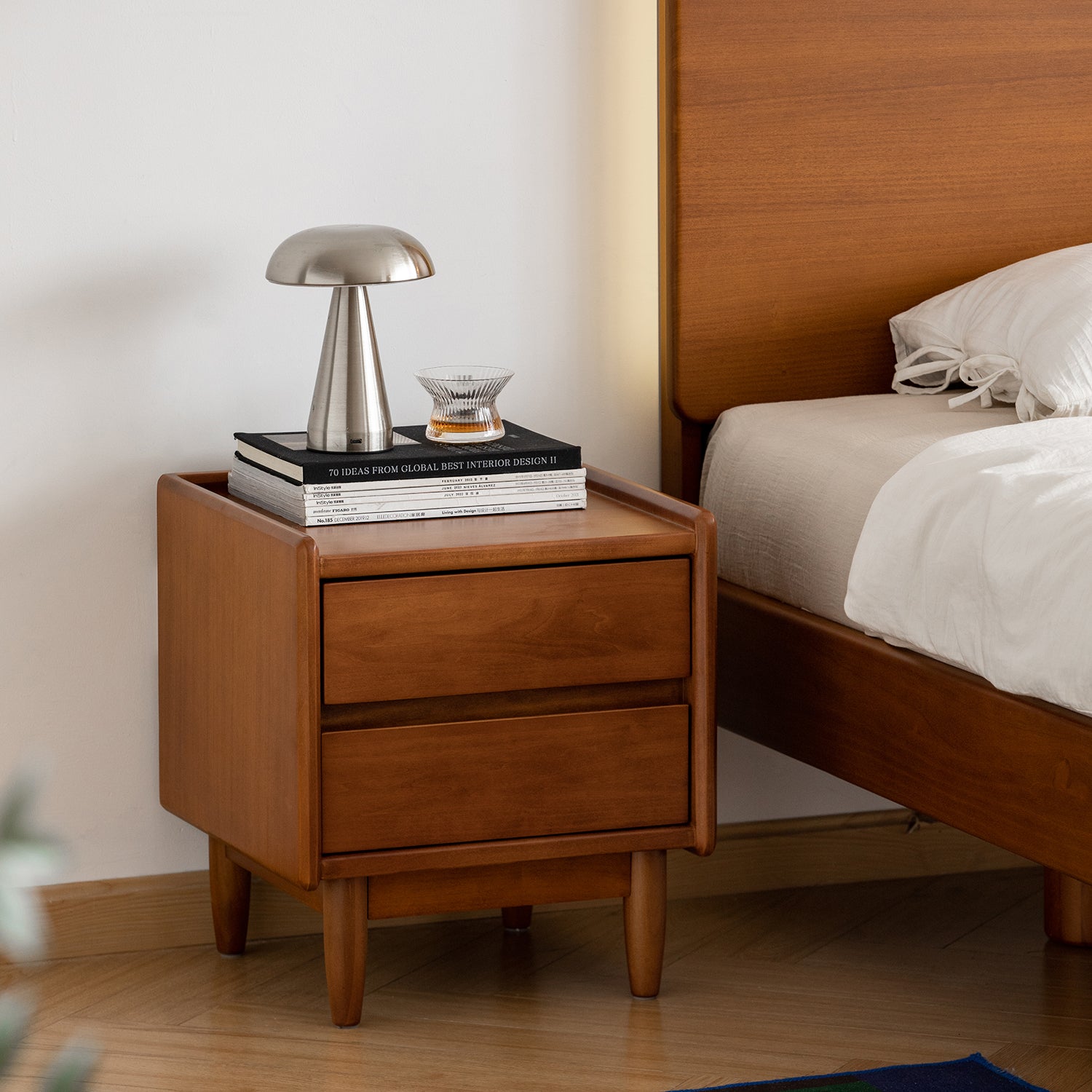 Vintage Boxwood Side Table VISTA – LOFT HOME